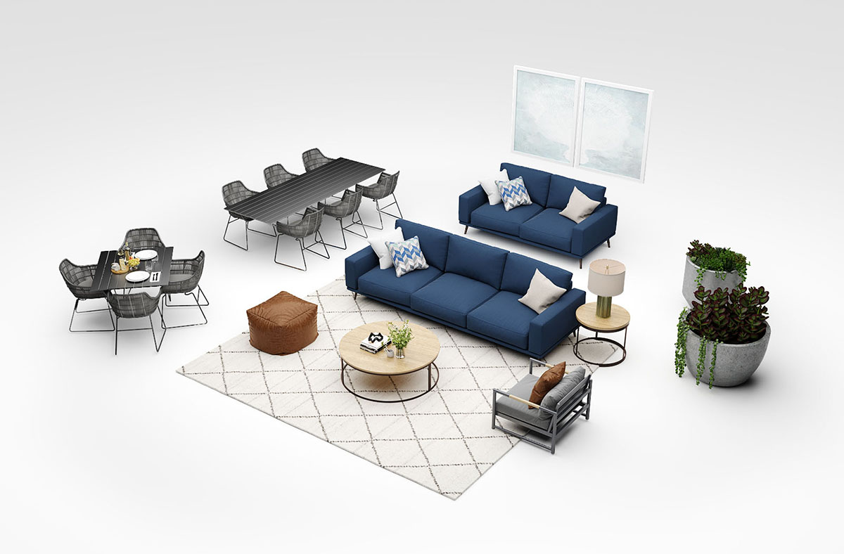 Pre-designed 3D Interiors - Ingot Digital - Fast Affordable High Quality 3D